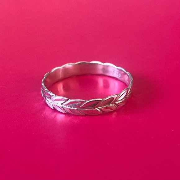 Jewelry | Sterling Silver Maile Leaf Beach Ring | Poshmark